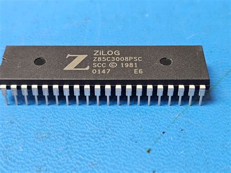 1 Pc Z85c3008psc Zilog I O Controller Interface Ic 8 Mhz Cmos Dip 40