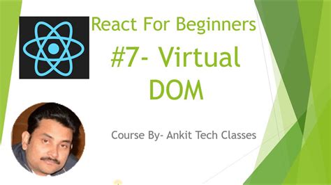 Part 7 React For Beginners Virtual Dom How Virtual Dom Work Youtube