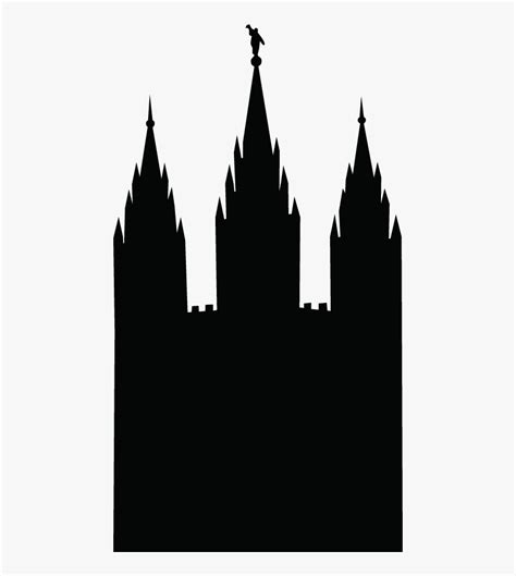 Salt Lake Temple Silhouette Iconic Lds Architecture 3518492