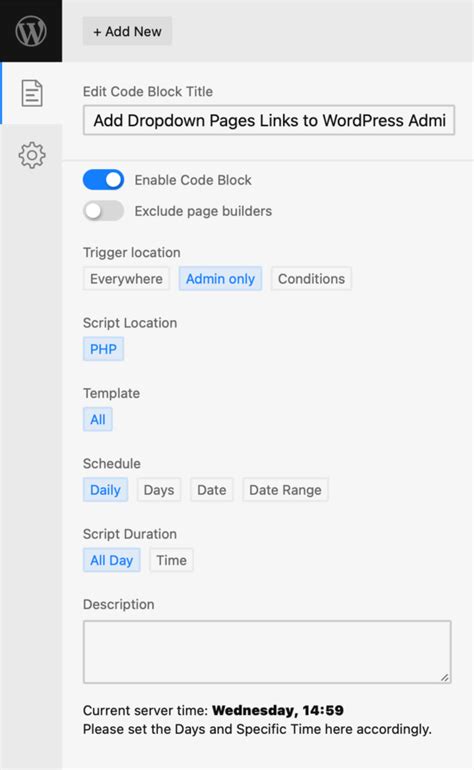 Add Dropdown Pages Links To Wordpress Admin Bar Code Dplugins