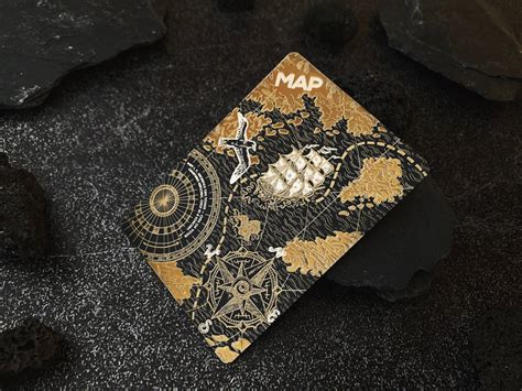 Stainless Steel Map Token Metal Mtg Tokens Legendary Artifacts