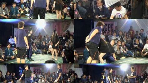 M And Female Pro Wrestlers Battling C Naked Part CPD High Quality