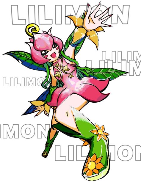 Lilimon Digimon Drawn By Anpon Danbooru