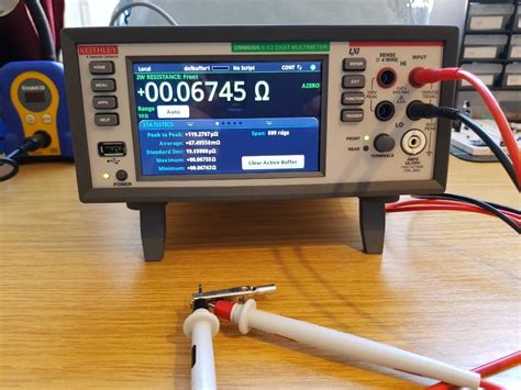 Roadtest Part Keithley Dmm6500 Evaluating Features Of Dmm Element14