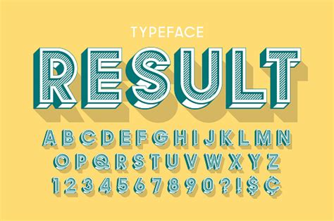 Vitage 3d 디스플레이 글꼴 디자인 알파벳 편지 컴퓨터 글자에 대한 스톡 벡터 아트 및 기타 이미지 컴퓨터 글자 3차원 형태 블록 Istock