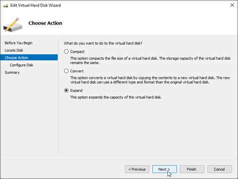 Expanding The Size Of A Hyper V Virtual Disk Arcane Code
