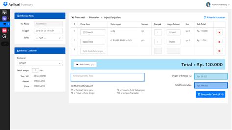 Contoh Aplikasi Inventory Berbasis Web Beinyu
