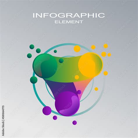 Collection Of Vector Circle Chart Infographic Templates For