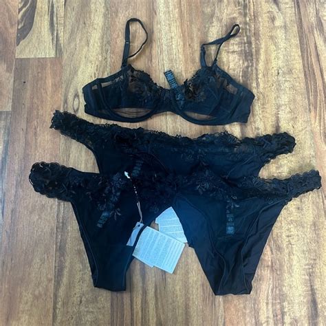 La Perla Intimates And Sleepwear Rare La Perla Black Lace Zephyr