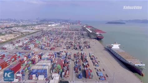 Take A Look At Chinas First Fully Automated Container Terminal Watch How Chinas First Fully