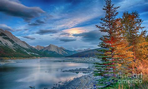 Medicine Lake Canada Photograph By Minnetta Heidbrink Fine Art America