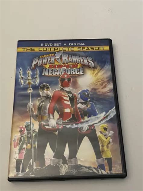 Power Rangers Super Megaforce The Complete Season Dvd Htf Very Good