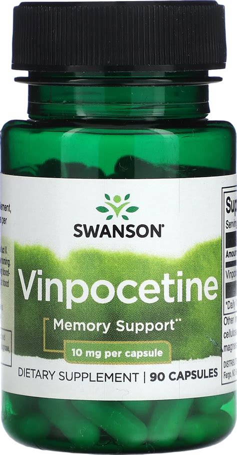 Swanson Vinpocetine News Reviews And Prices At Priceplow