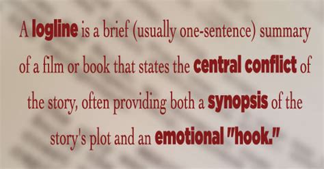 Logline Template