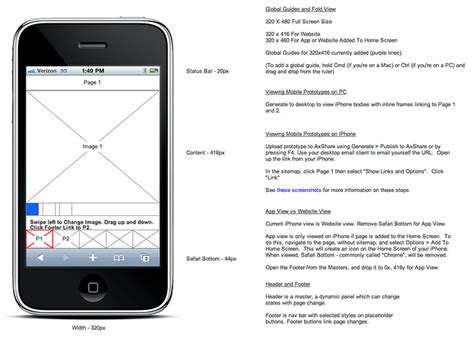 Iphone App Example For Designing A Mobile Website App Axure Rp 8