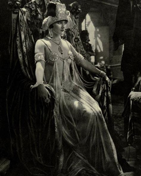 Betty Blythe Silent Film Star Of The Queen Of Sheba Appeared In 161 Films