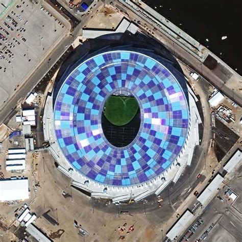 Fifa World Cup 2018 Stadiums As Seen From Space European Space Imaging