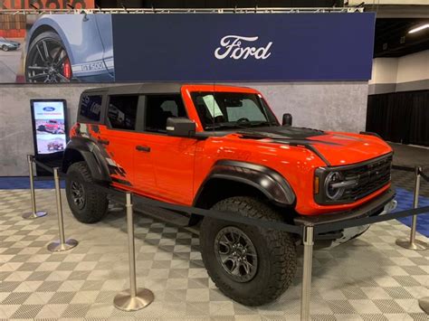 Heres The Vin 001 Bronco Raptor In Code Orange To Be Auctioned At Barrett Jackson Bronco6g