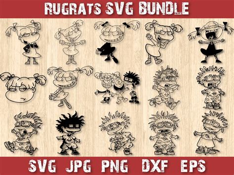 Rugrats Svg Rugrats Mega Bundle Designs Rugrats Svg Bundle Rugrats Mega Svg T Shirt