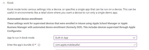 How To Configured Single App Mode For Ios In Intune Microsoft Qanda
