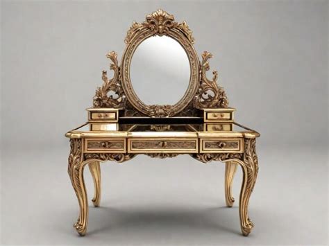 Premium Ai Image Table Mirror