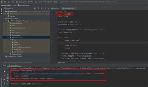 โปรแกรมแรก OpenCV Python บน Windows รบทาโปรเจค Arduino