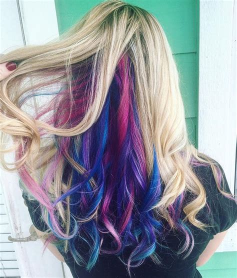 35 Peekaboo Highlight Hairstyles For Your Next Color Hood Mwr