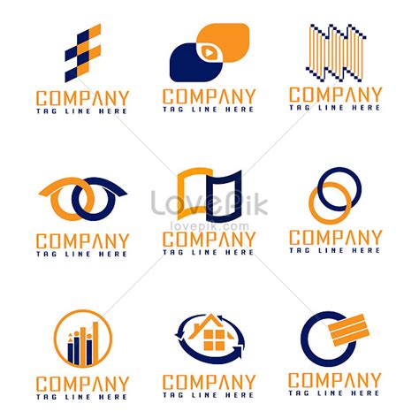 전문 브랜드 아이덴티티 기업 로고 템플릿 일러스트 무료 다운로드 Lovepik