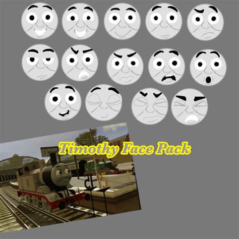 Timothy Face Pack The Friendly Version By Softyfluffy On Deviantart