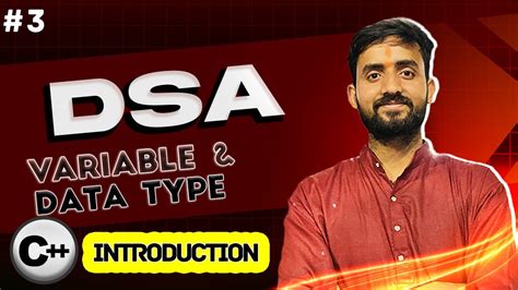 Write Our First Program In C Data Type And Variable Dsa Youtube