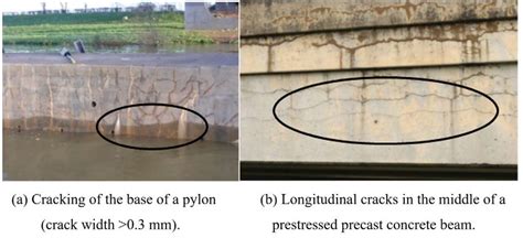 Cracking In The Surface Of Concrete Structures Due To Def 29 Download Scientific Diagram