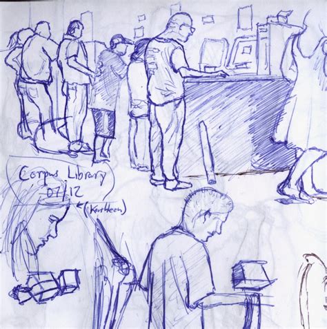 Stephens Sketch Blog Library Sketches