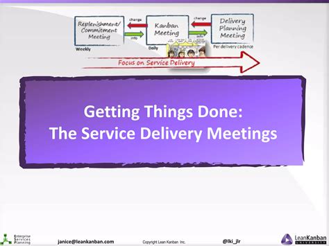 Kanban Cadences And Information Flow Pdf Logistics Business