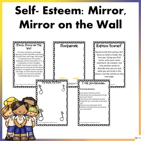 Self Esteem Mirror Mirror On The Wall Made By Teachers