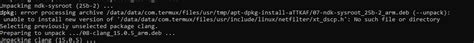 Bug Cannot Install Ndk Sysroot On Termux · Issue 13188 · Termuxtermux Packages · Github