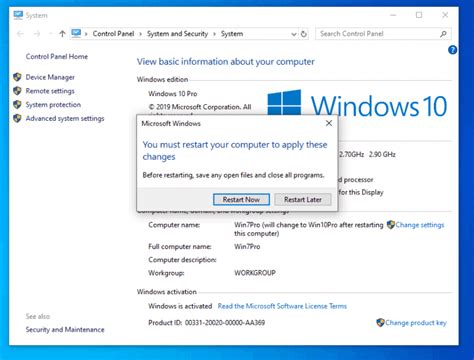 How To Change Computer Name Windows Methods