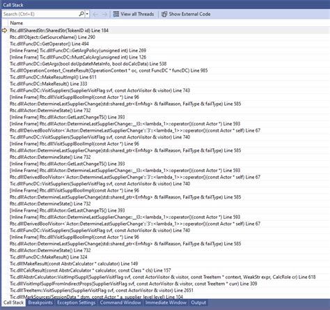 Crash Code Analysis Issue 449 ObjectVision GeoDMS GitHub