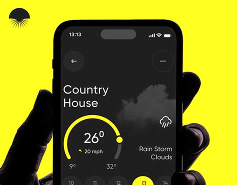 Weather Ui Design Projects Photos Videos Logos Illustrations And Branding Behance