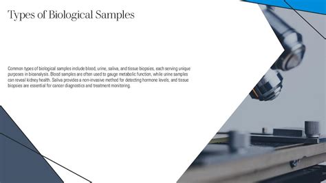 Types Of Biological Samples Bioanalysis PPT Slides ST AI SS PPT Example