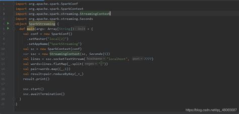 Sparkstreaming实现统计单词数量运用spark Streaming实时统计该目录下文件中每个单词的个数 Csdn博客