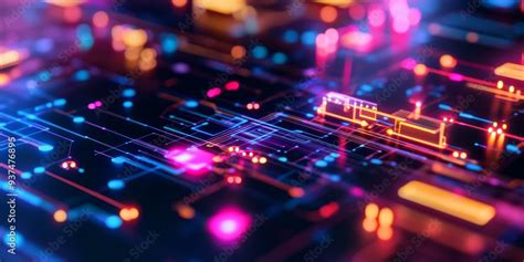 High Resolution Close Up Of A Microservices Architecture Individual Services And Their