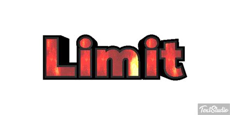 Limit Word Animated  Logo Designs