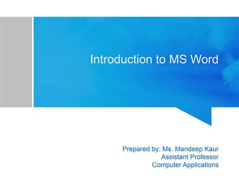 Mswordpptx Course Aott For Semester 1 Ppt