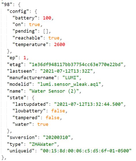 Deconz Binding Water Sensor Missing Information Bindings Openhab