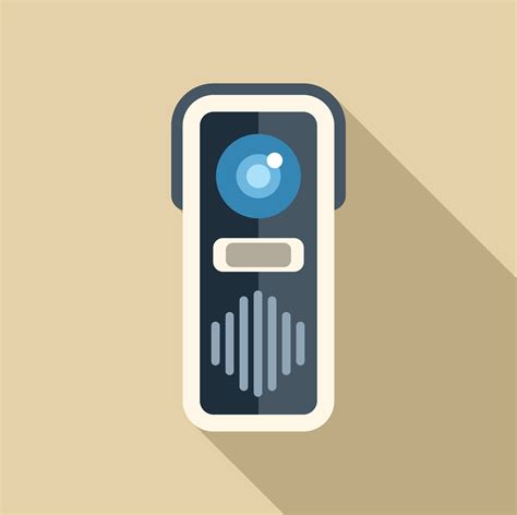 Modern Intercom System Displaying Security Features 49062940 Vector Art