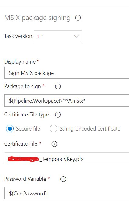 Bug The Secret Variable Given Does Not Point To A Valid Password · Issue 584 · Microsoft