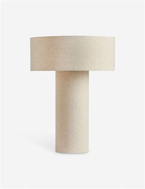 Solstice Linen Table Lamp