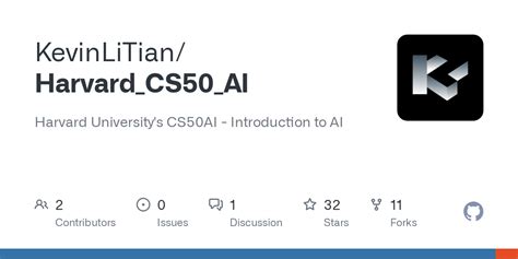 github kevinlitian harvard cs50 ai harvard university s cs50ai introduction to ai