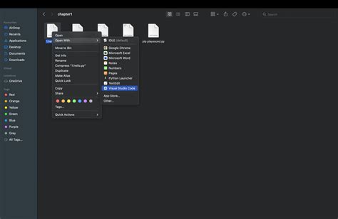 Macos How Do I Get Open With Vs Code Option In Macbook Stack