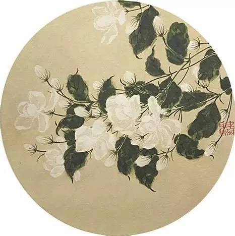 茉莉花国画 伤感说说吧